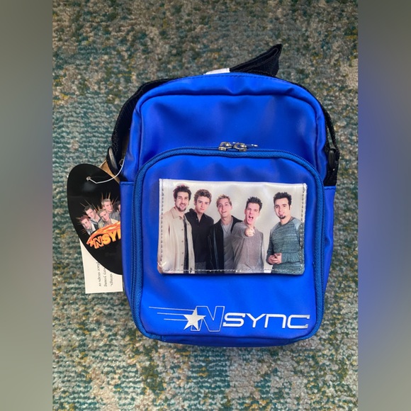 Vintage | Bags | Rare Vintage Y2k 200 Nsync Blue Photo Front Logo Cd ...